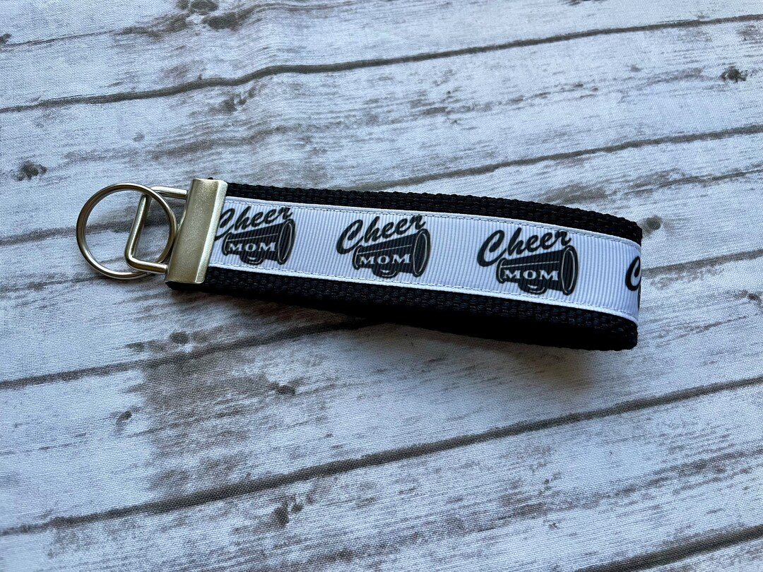 Cheer Mom/cheer Mom Gift/cheer Mom Key Fob/cheer Mom Keychain/cheer - Etsy