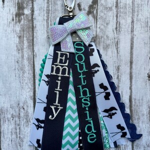 Color Guard Zipper Charm/zipper Pull/color Guard Bag Tag/color Guard ...