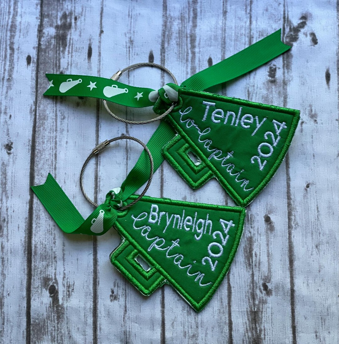 Cheer Captain Gift/cheer Bag Tag/cheer Keychain/cheer Captain/cheer ...