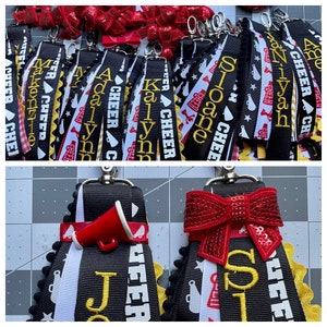 Cheer Zipper Charm/zipper Pull/cheer Bag Tag/cheer Gift/cheer/bag Tag ...