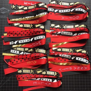 Personalized Cheer Ponytail Streamer/cheer/cheer Bow/ponytail Streamer ...