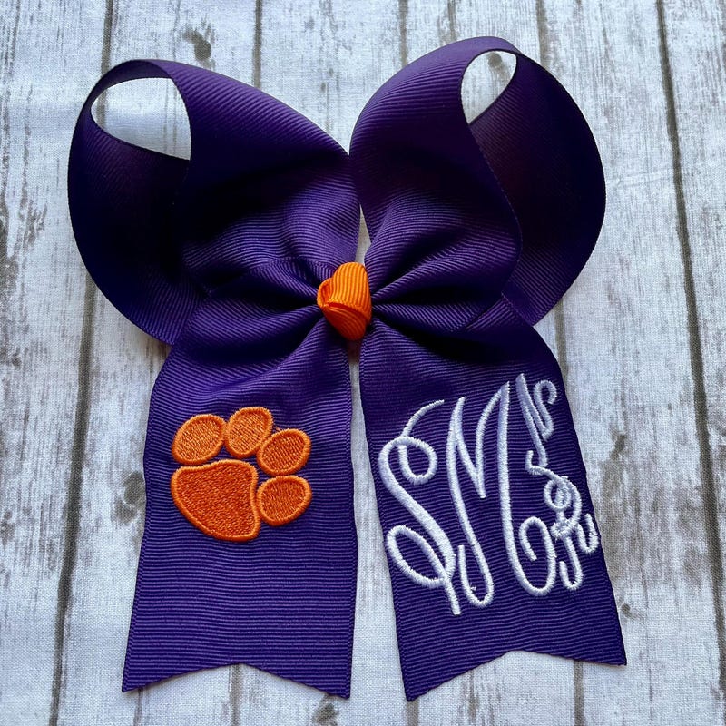 Clemson Monogram - Etsy