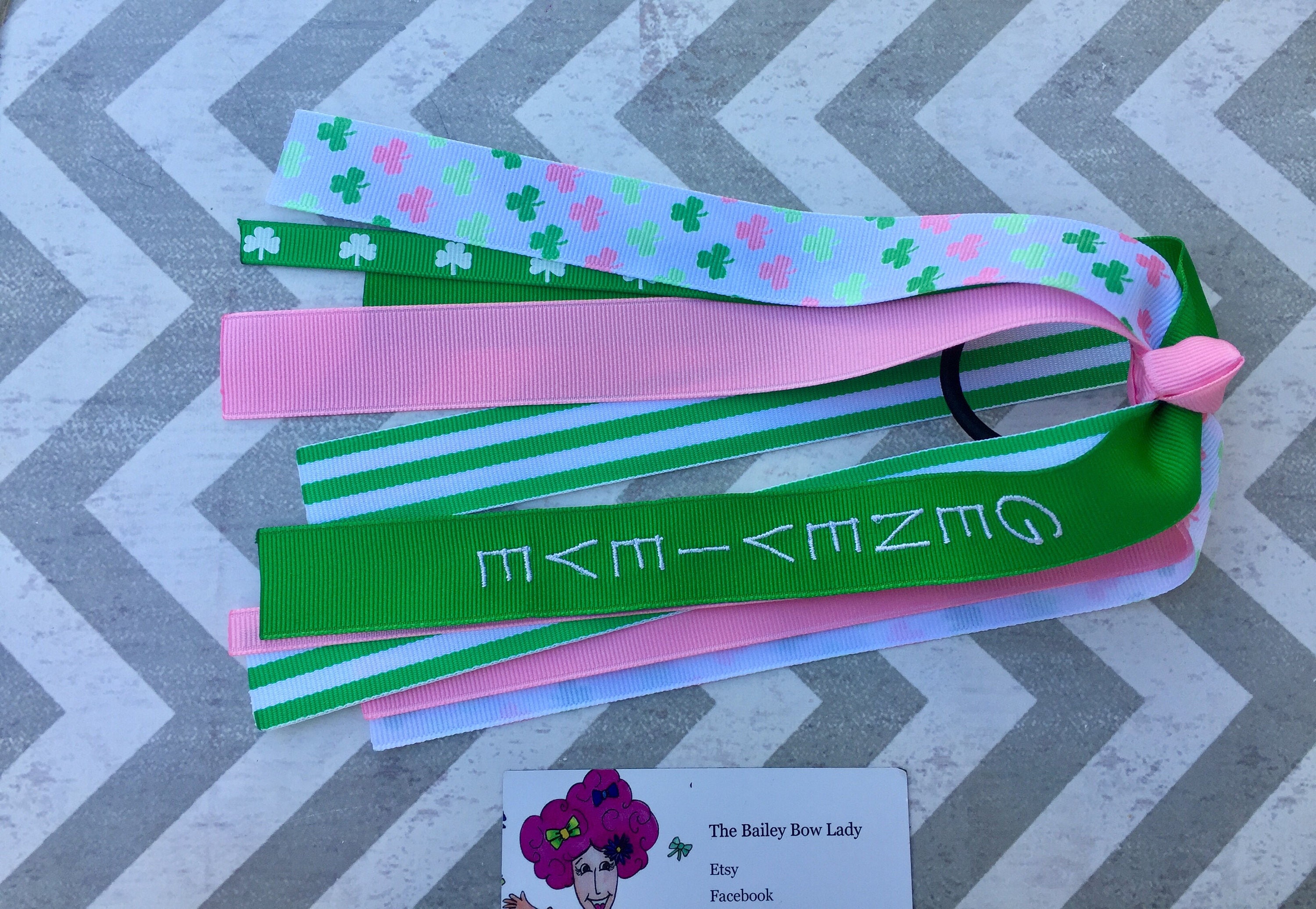 Personalized St. Patrick's Day Ponytail Streamer/ponytail Streamer ...