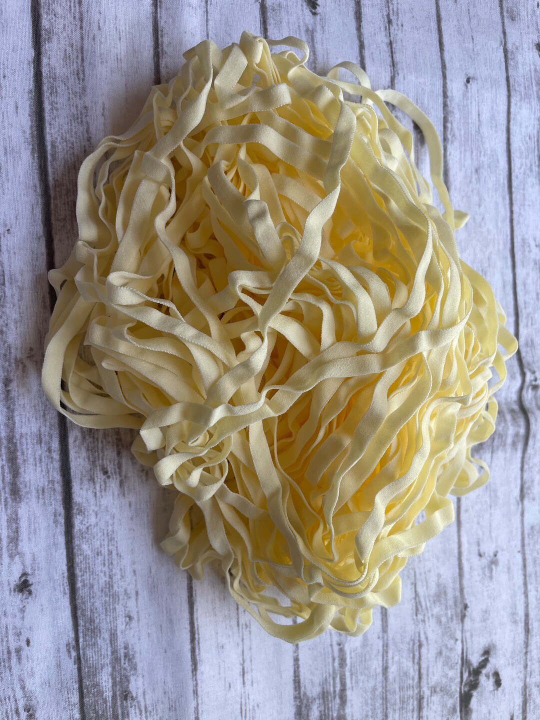 1/4 Inch Cream Skinny Elastic/ivory Skinny Elastic/skinny Elastic/craft ...