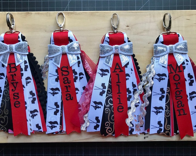 Color Guard Zipper Charm/zipper Pull/color Guard Bag Tag/color Guard ...