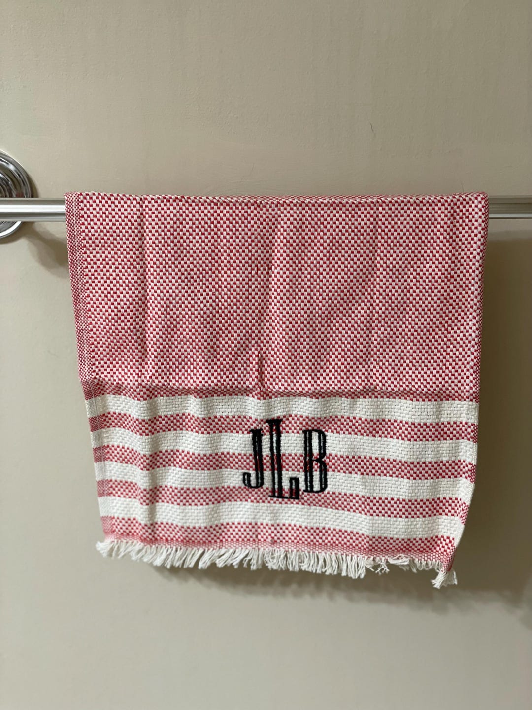 Monogrammed Hand Towel/engraved Monogram Towel/embroidered Hand Towel ...