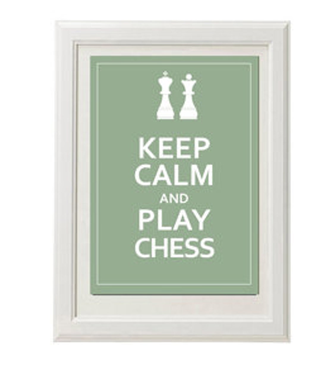 Keep Calm and Play Chess / Instant Download / Digital Download - Etsy