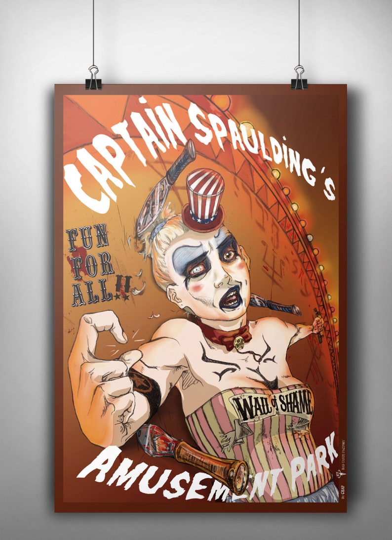 Captain Spaulding Fine Art Print - Etsy Canada