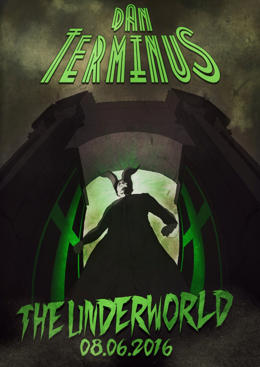 The Underworld / Dan Terminus Art Print / Signed - Etsy