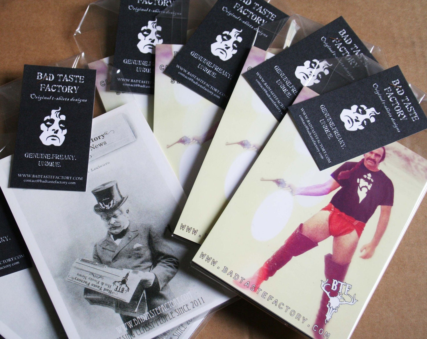 Bad Taste Factory's Tasty Art Postcards Set 1 - Etsy