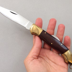 Vintage Pocket Knife / Locking Device Folding Knife / Rostfrei One ...
