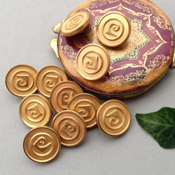 Embossed Buttons - Etsy