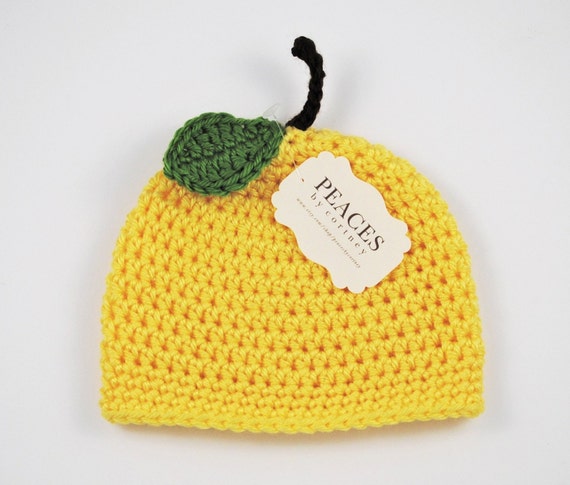 Lemon Baby Hat skull Cap Beanie - Etsy