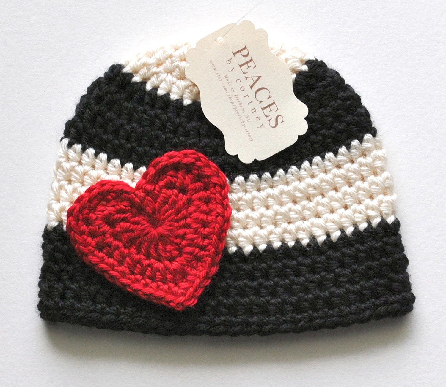 Red Heart Baby Hat (skull Cap Beanie) Newborn to 24 Months - Etsy