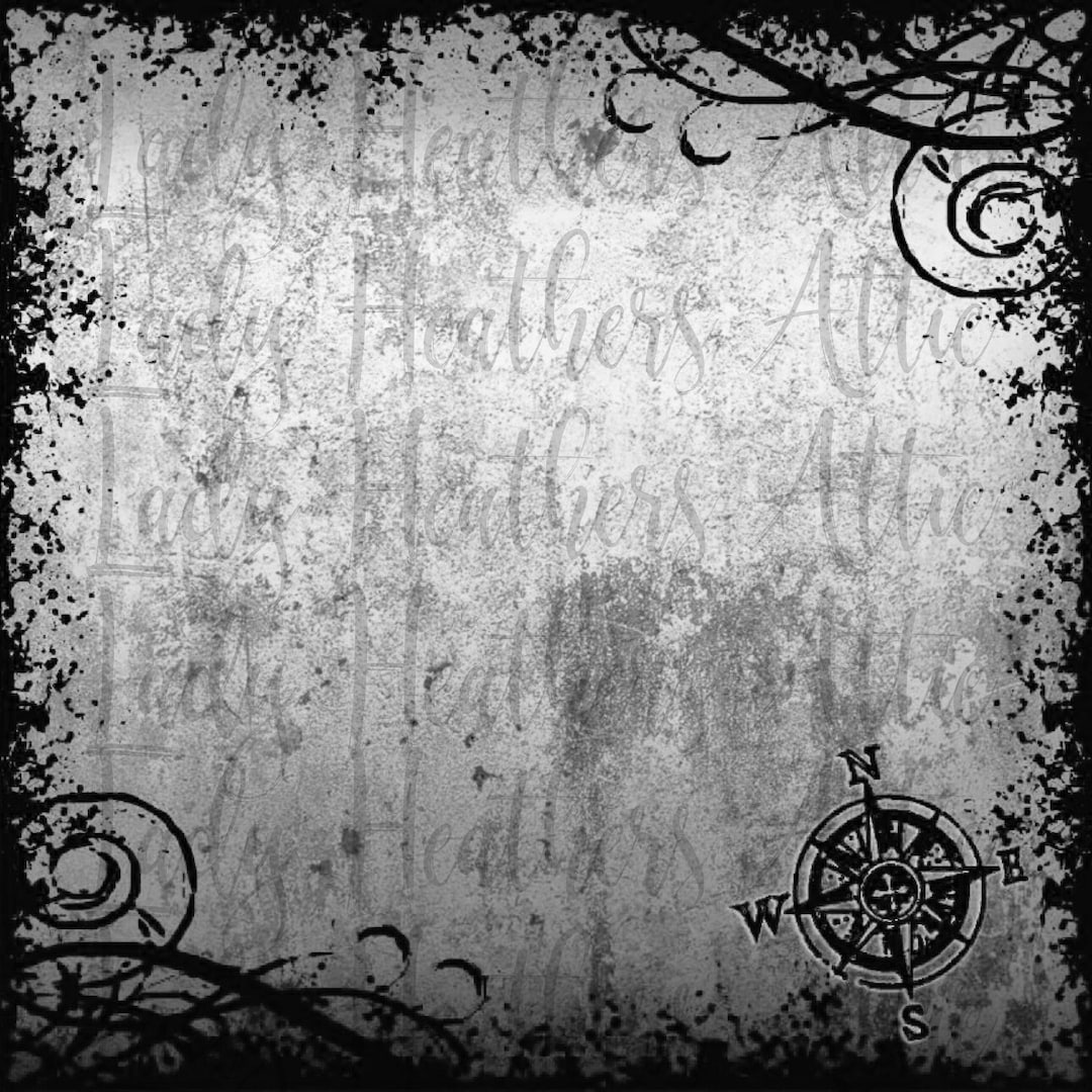 Digital Scrapbook Paper Gray Grunge Scrapbook Page Digital Scrapbook ...