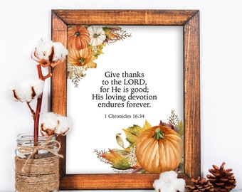 Christian Design Christian Fall Print Christian Printable - Etsy