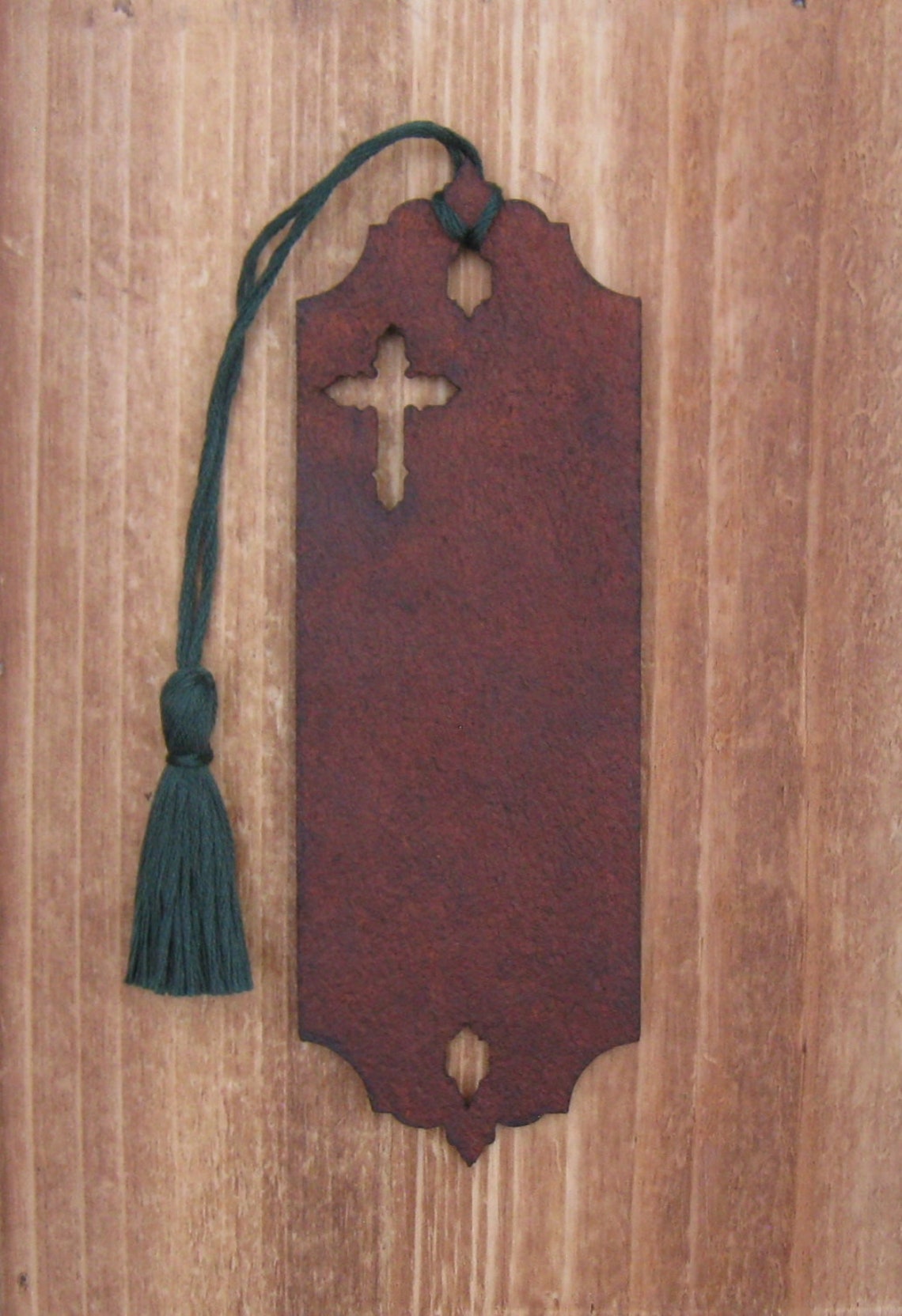 Christian Leather Bible Bookmark With Tassel 1 Thessalonians | Etsy