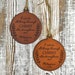 Bible Verse Ornament - Christian Leather Ornament - Ornaments ...