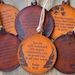 Bible Verse Ornament - Christian Leather Ornament - Ornaments ...