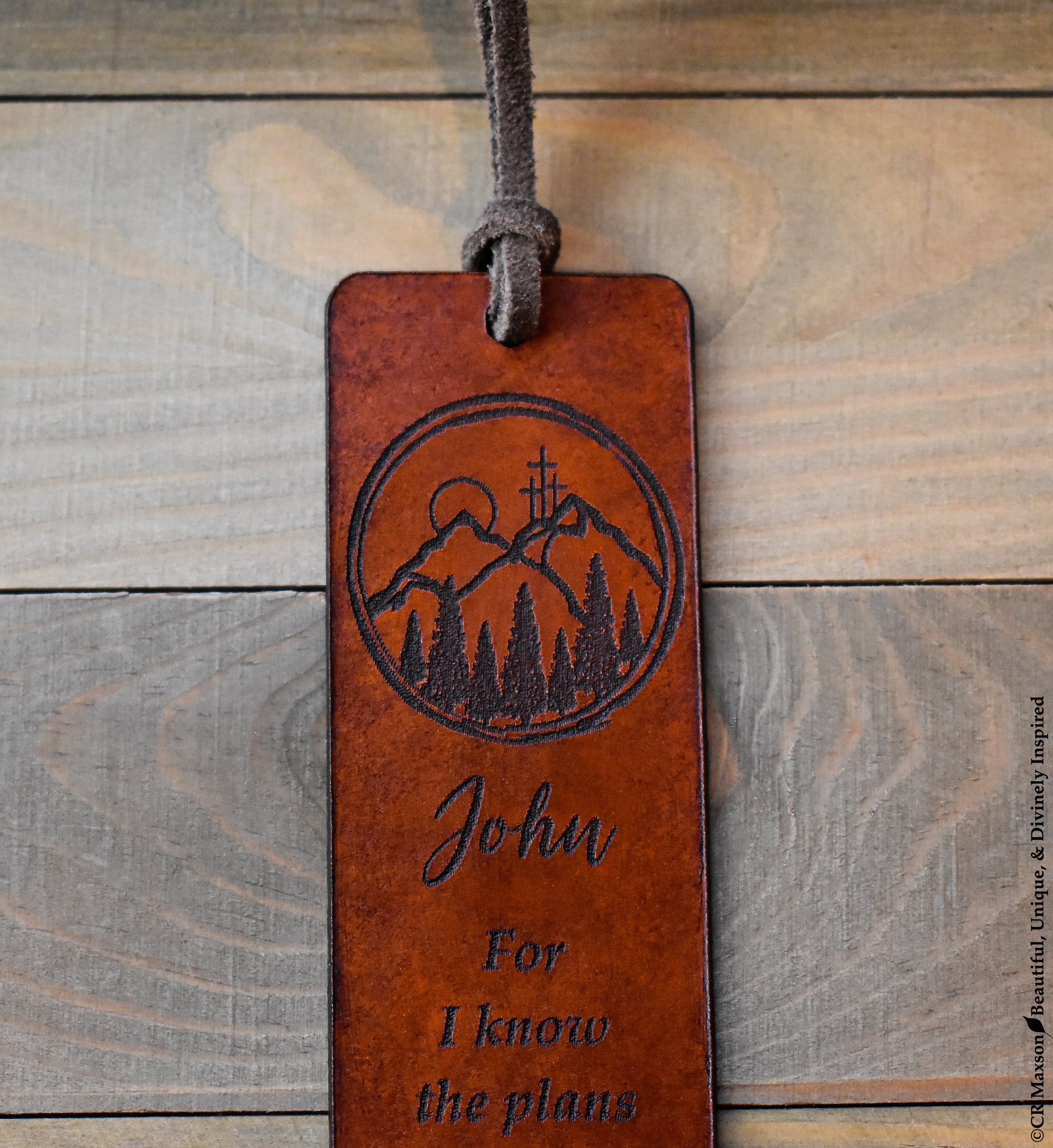 Personalized Christian Gifts for Men Bible Verse Leather | Etsy