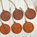 Bible Verse Ornament Christian Leather Ornament Ornaments Christmas ...