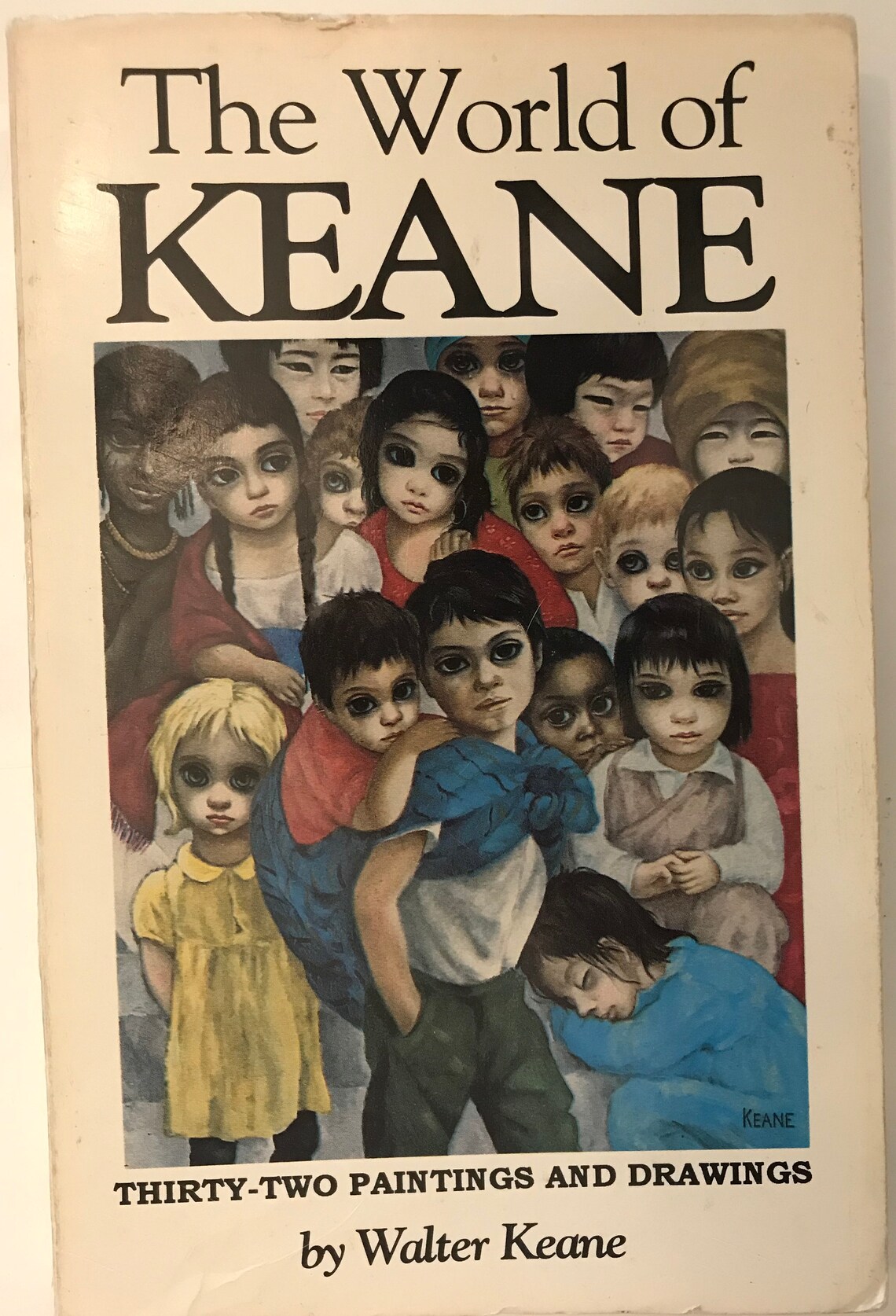 Walter Keane 'big Eyes' Art Book: 1983 Paintings & Drawings - Etsy