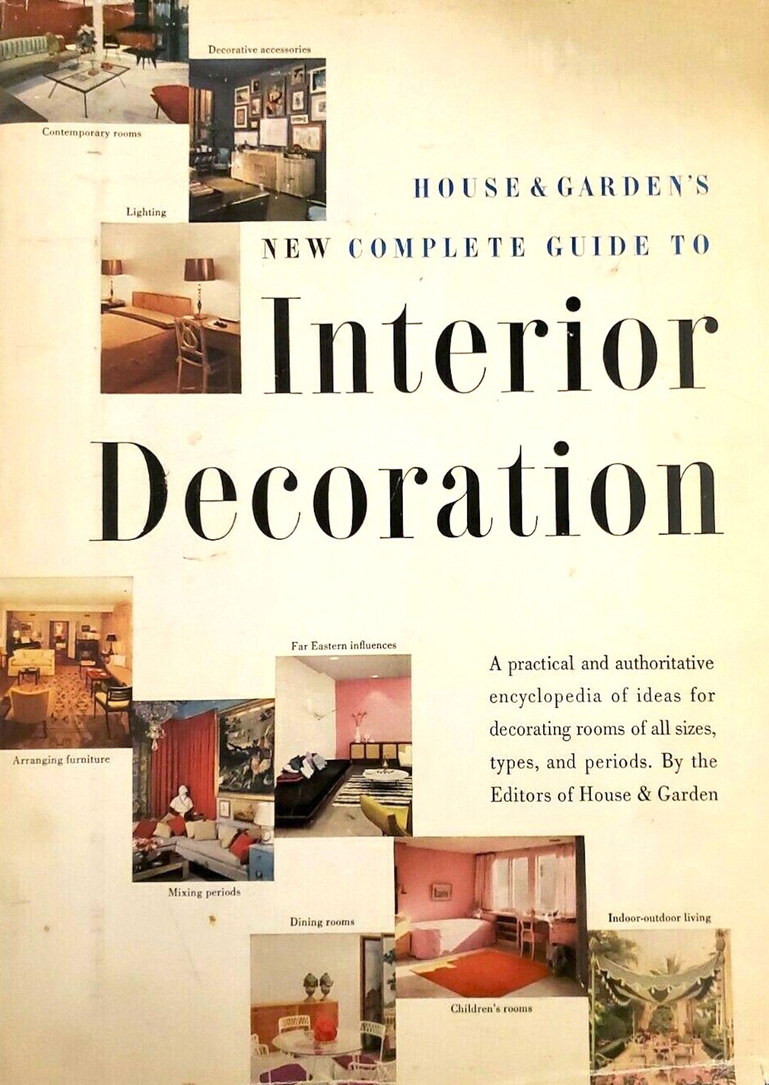 House and Gardens New Complete Guide to Interior Decoration 1953 Mid ...