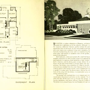 House-of-the-month Book of Small Houses Harold E. Group 1946 Vintage ...