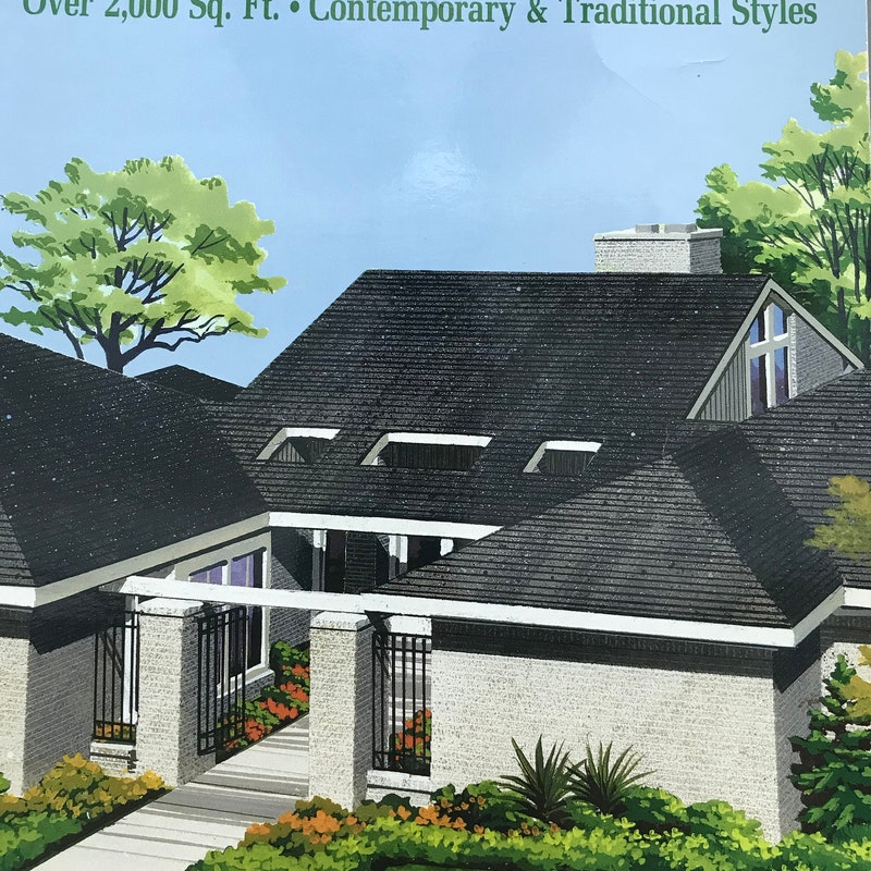 House Plans One Story Mcm - Etsy New Zealand