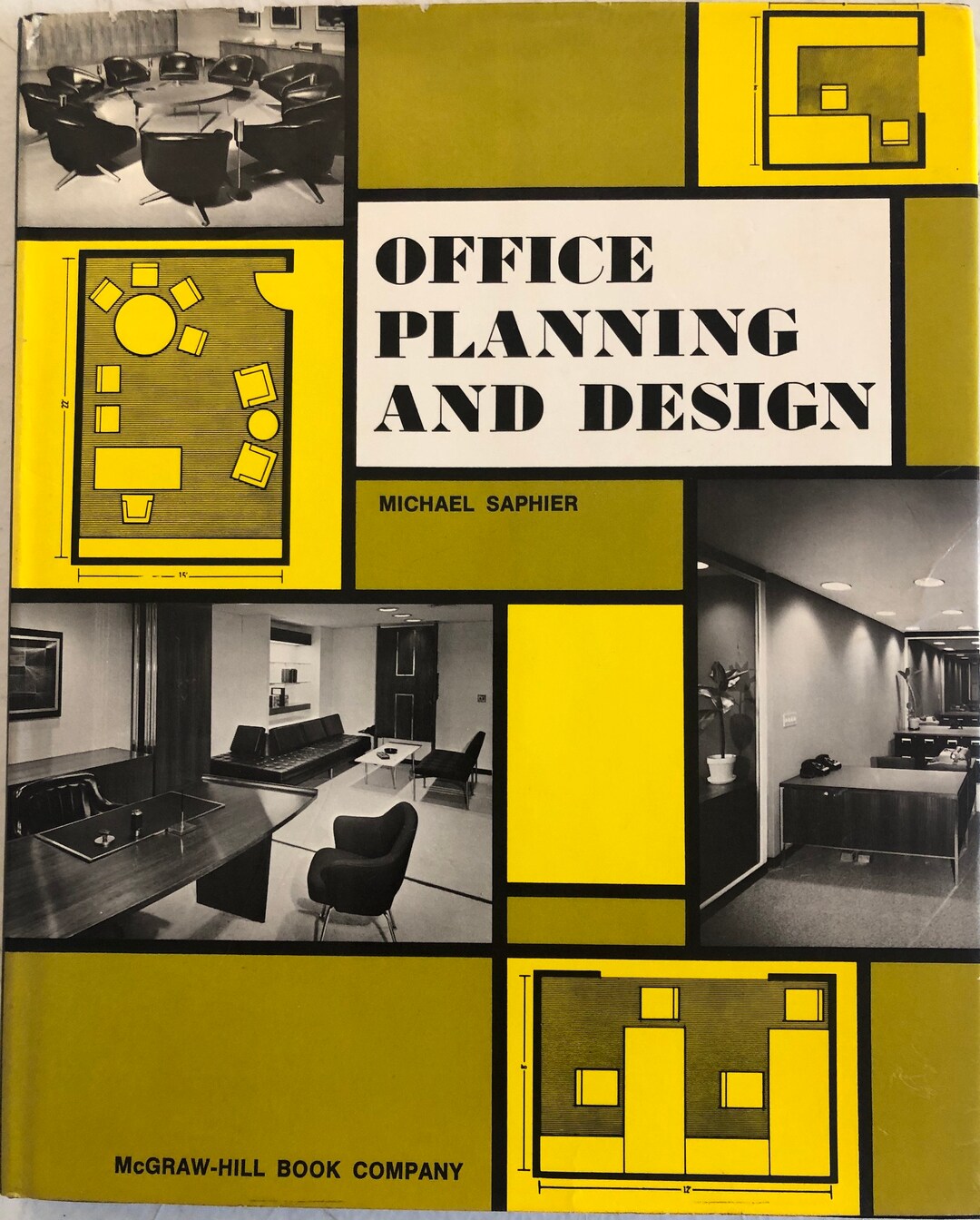 Office Planning and Design Michael Saphier 1968 Mid Century Modern ...