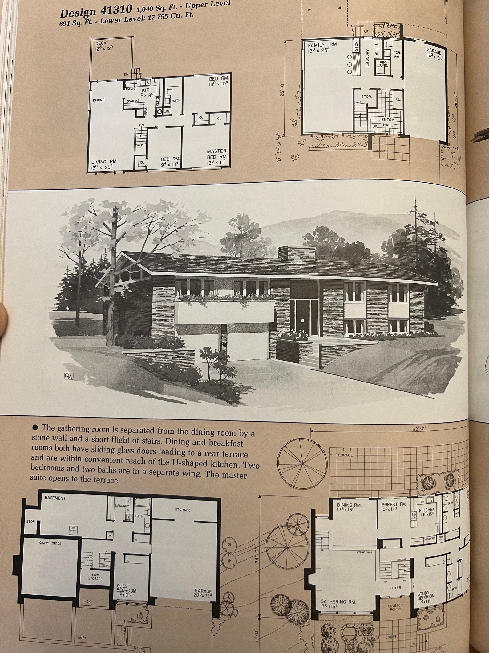 Multi-level Homes Split Level Bi-level Hillside Designs Vintage Home ...