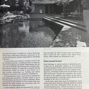 Sunset Swimming Pools 1970 Design Landscape Maintenance Vintage Mid ...