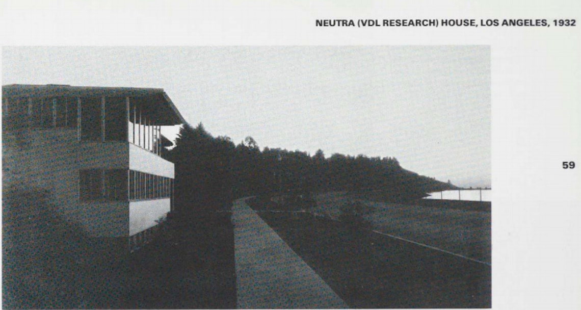 Richard Neutra Architecture Book: Mid-century Modern, 1982 - Etsy Canada