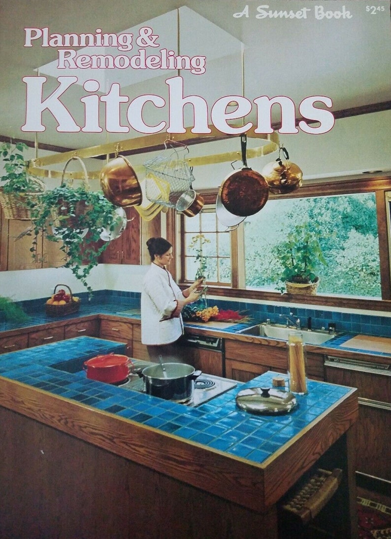 Planning and Remodeling Kitchens 1976 70s Kitchen Design Mid - Etsy