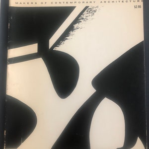 Eero Saarinen (makers of Contemporary Architecture) Allan Temko 1962 ...