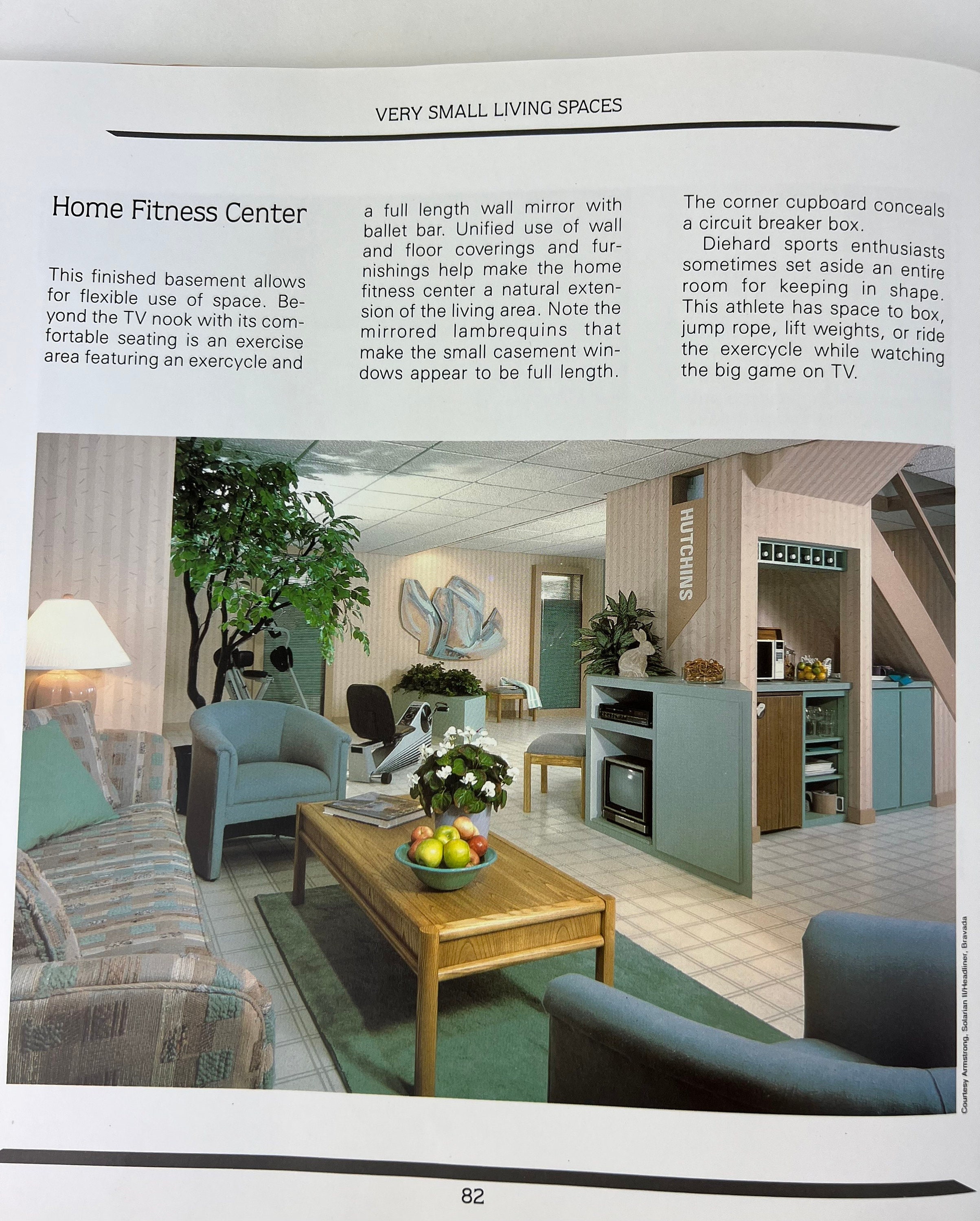Very Small Living Spaces Beth Franks Vintage 80s Interior Decorating ...