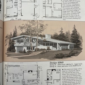 Multi-level Homes Split Level Bi-level Hillside Designs Vintage Home ...