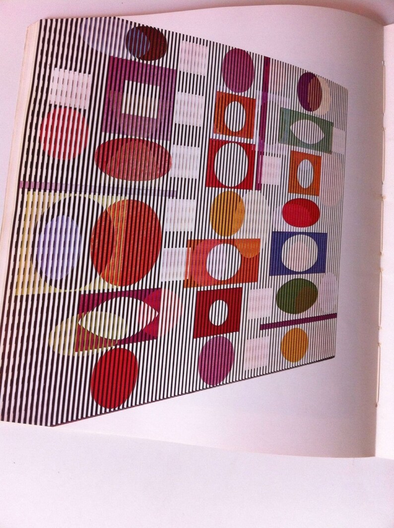 The Responsive Eye: 1965 Moma Op Art Exhibit Catalog - Etsy