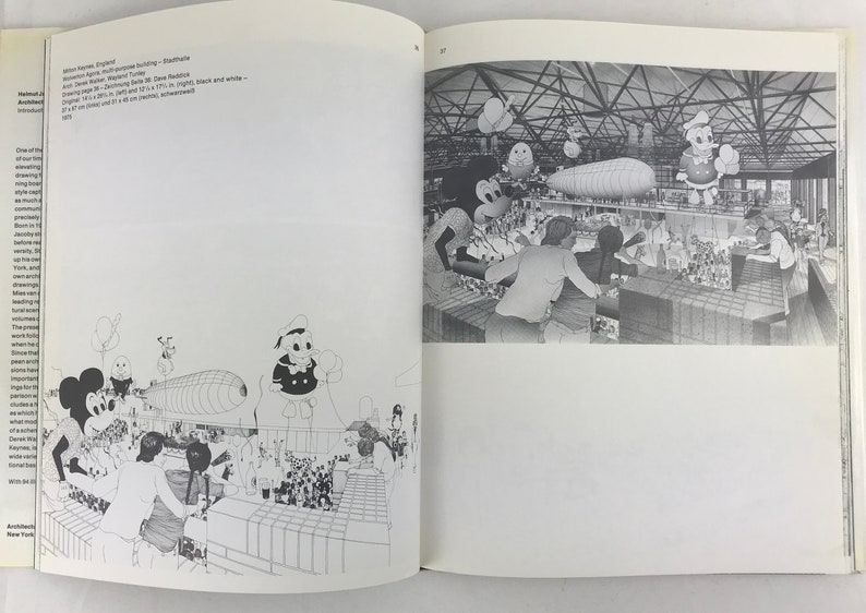 Architectural Drawings 1968-1976 Helmut Jacoby Mid Century - Etsy