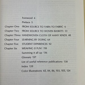 Weaving is Fun Jean Wilson 1971 Guide Yarn Basket Cloth Tapestry Mid ...