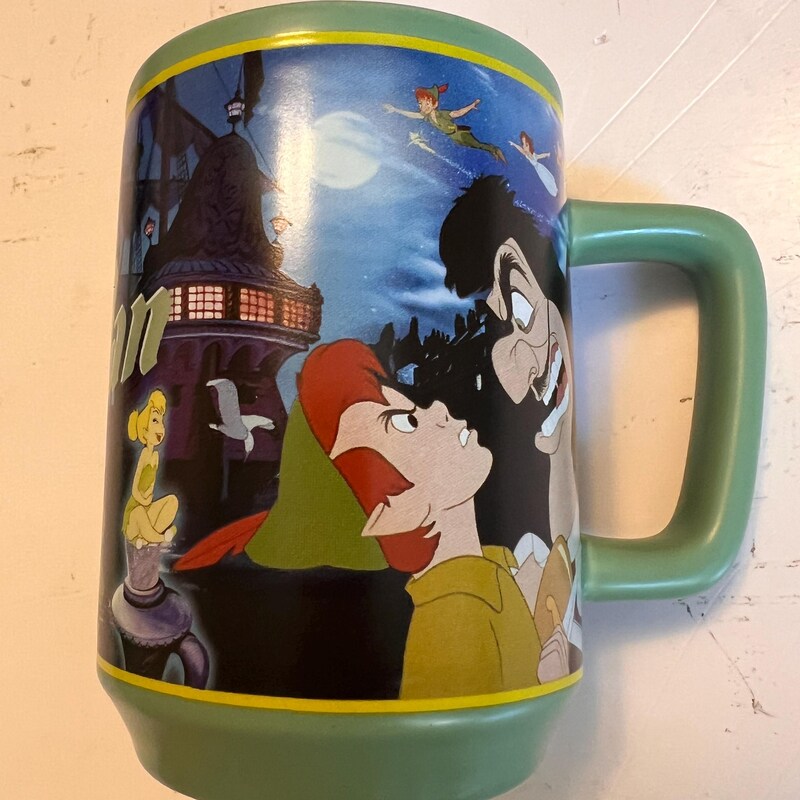 Peter Pan Mug - Etsy