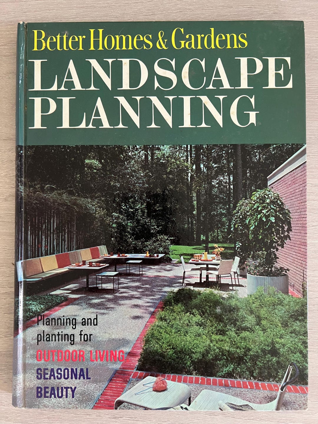 Landscape Planning Better Homes Gardens Book 1963 Mid Century Modern ...