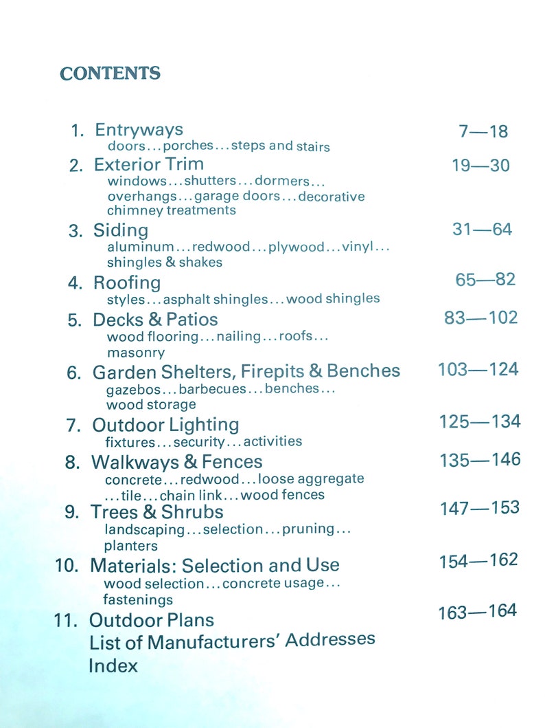 Improving the Outside of Your Home Joseph F. Schram 1978 Mid - Etsy