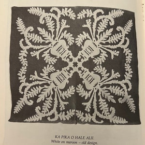 Hawaiian Quilting on Kauai Vintage Hawaii Quilt Design Book Kauai ...