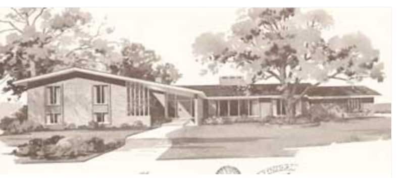 1984 Home Designs Encyclopedia: 450 Mid Century Modern House Plans - Etsy