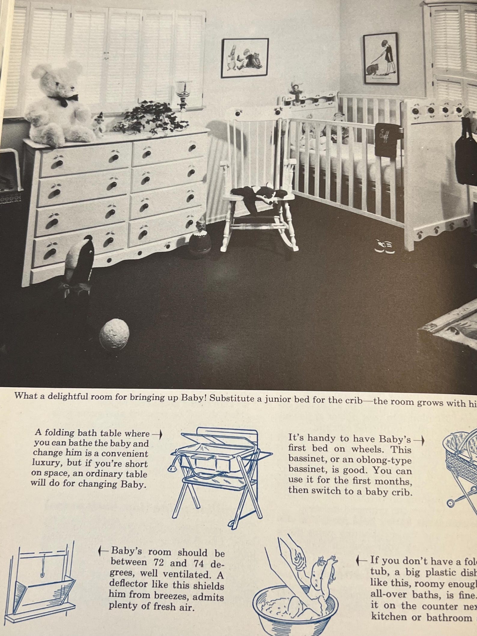 Better Homes & Gardens Baby Book 1960 Vintage Parenting Child Care Book ...