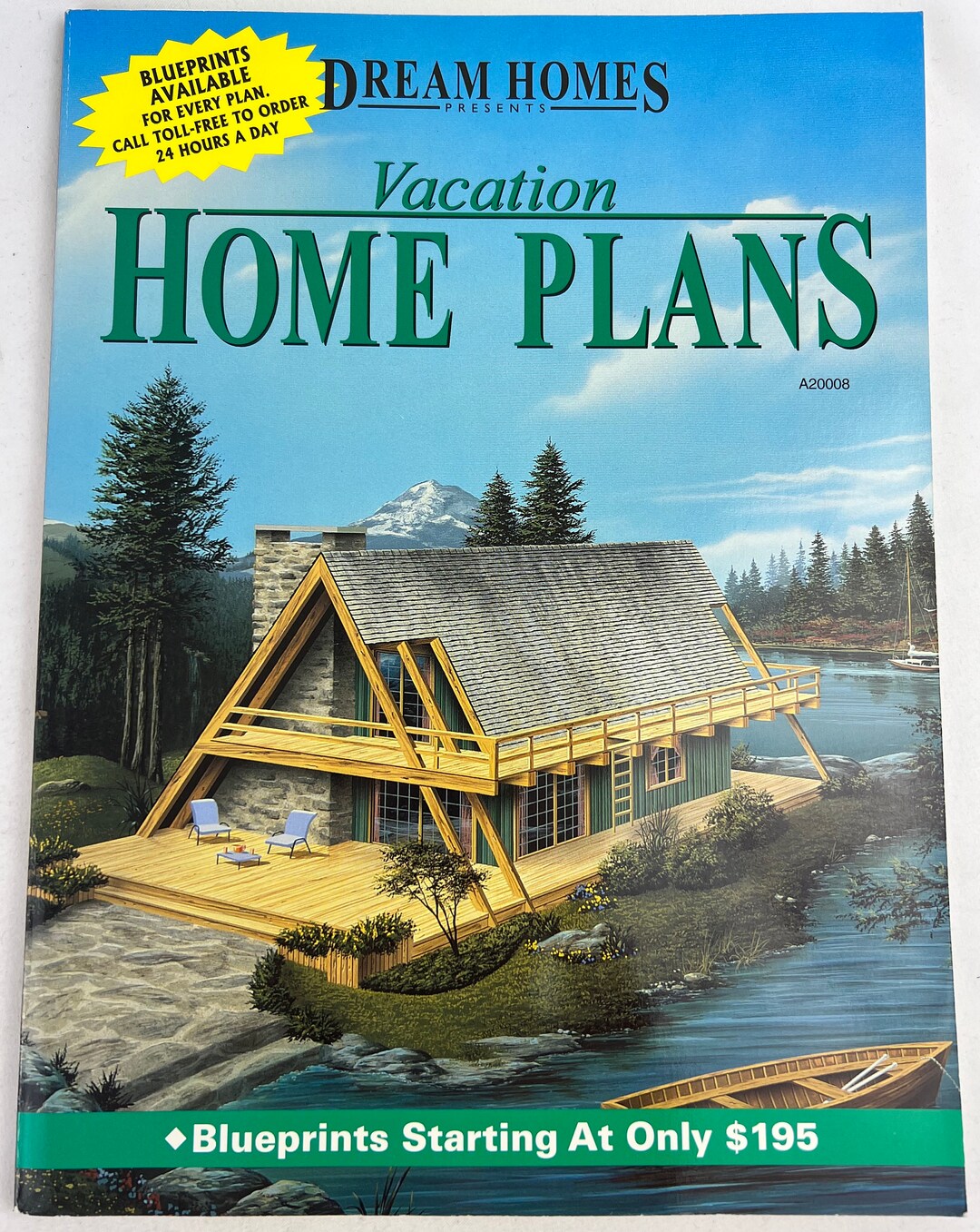 A-frame Vacation Home Plans Book: Mid-century Architecture - Etsy
