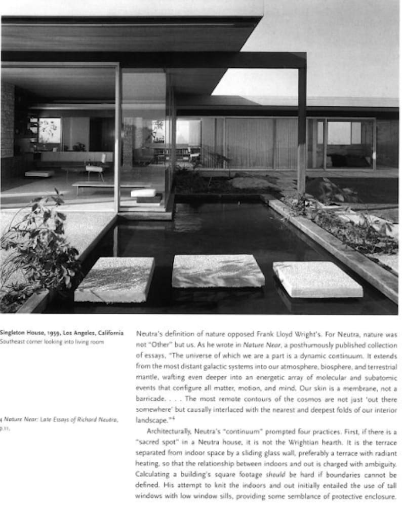 Neutra Survival Through Design Barbara Lamprecht 2004 Mid Century ...