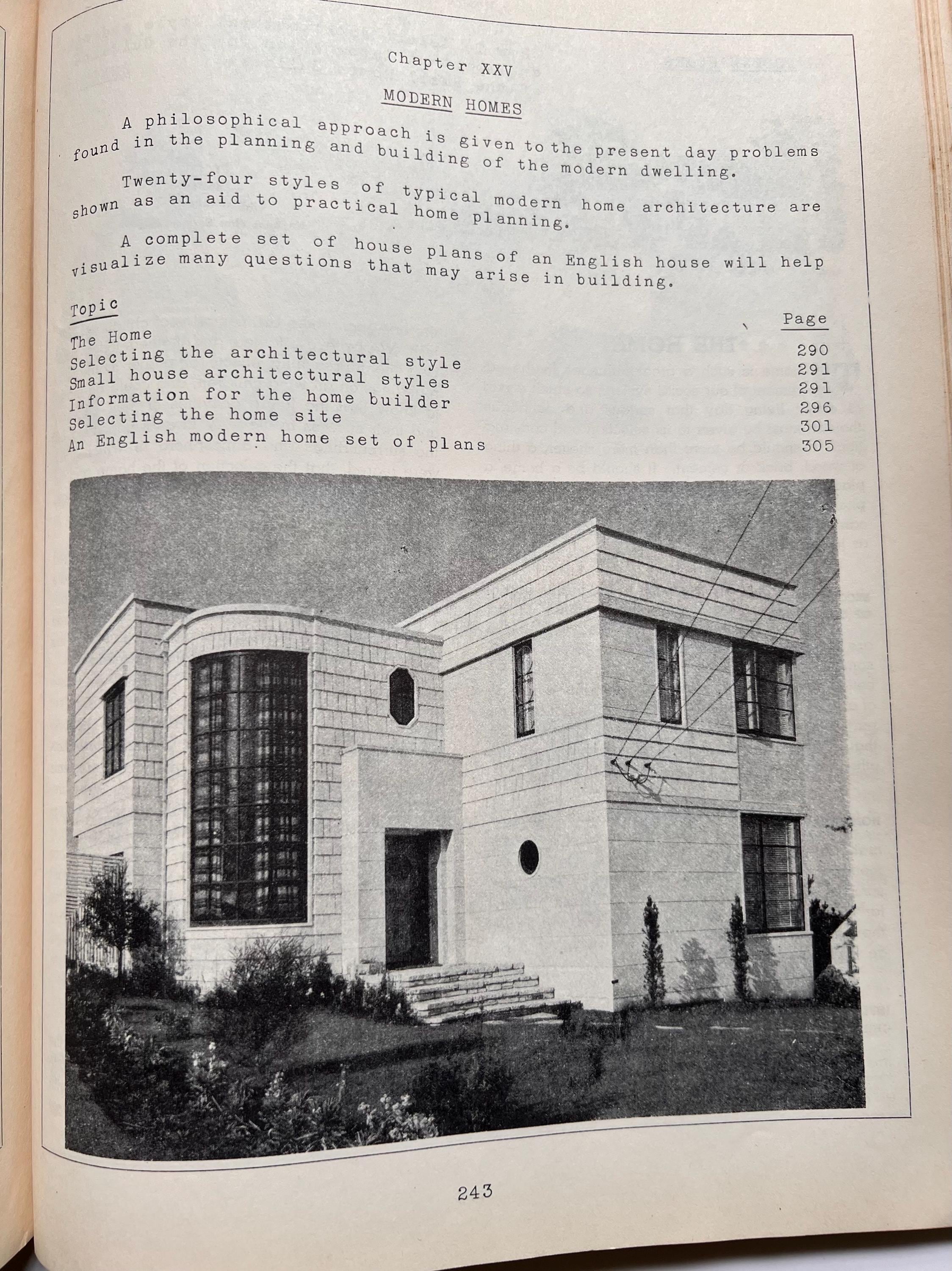 1942 House Construction Details Burbank Mid Century Modern Architecture ...