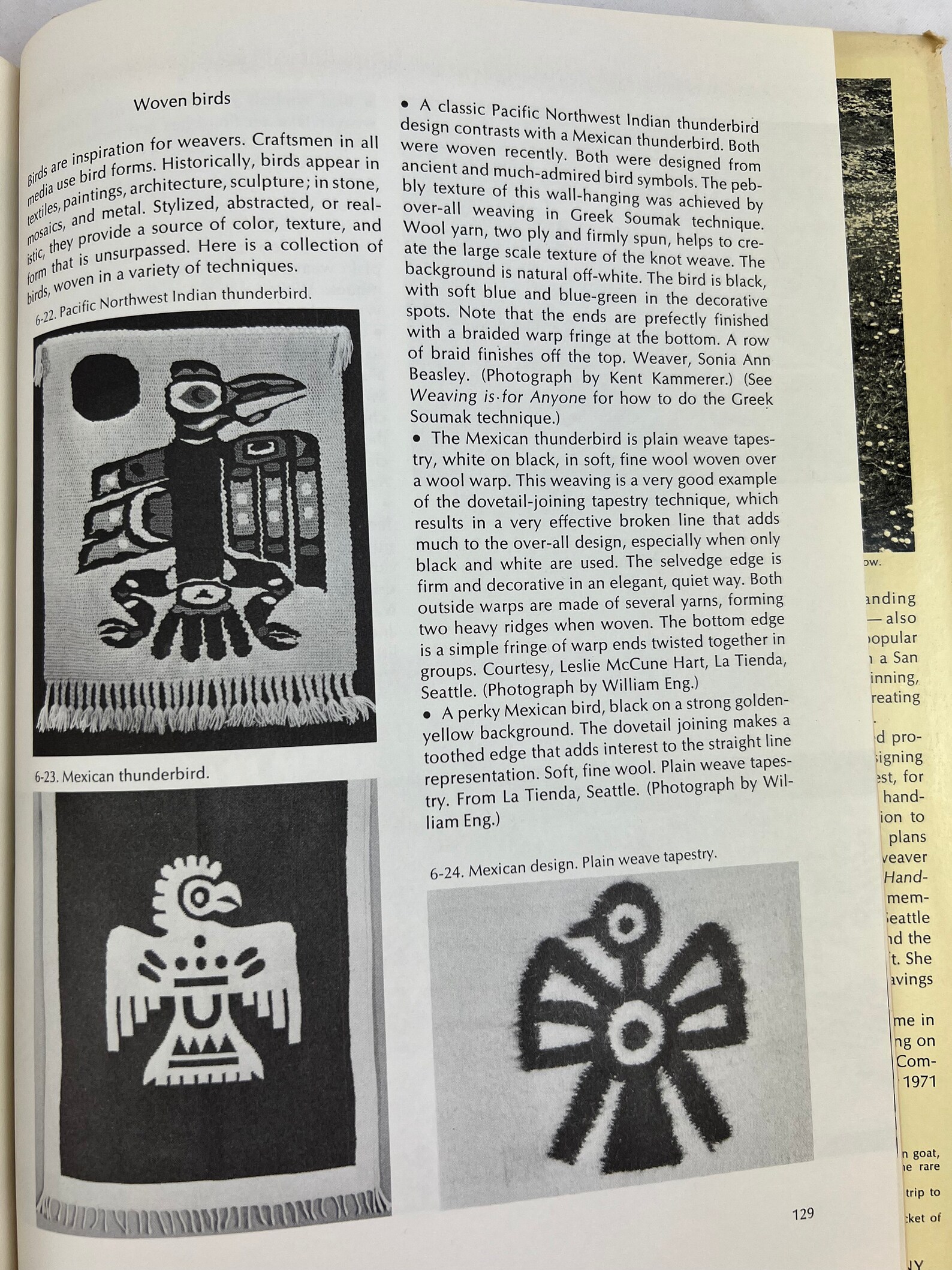 Weaving is Fun Jean Wilson 1971 Guide Yarn Basket Cloth Tapestry Mid ...